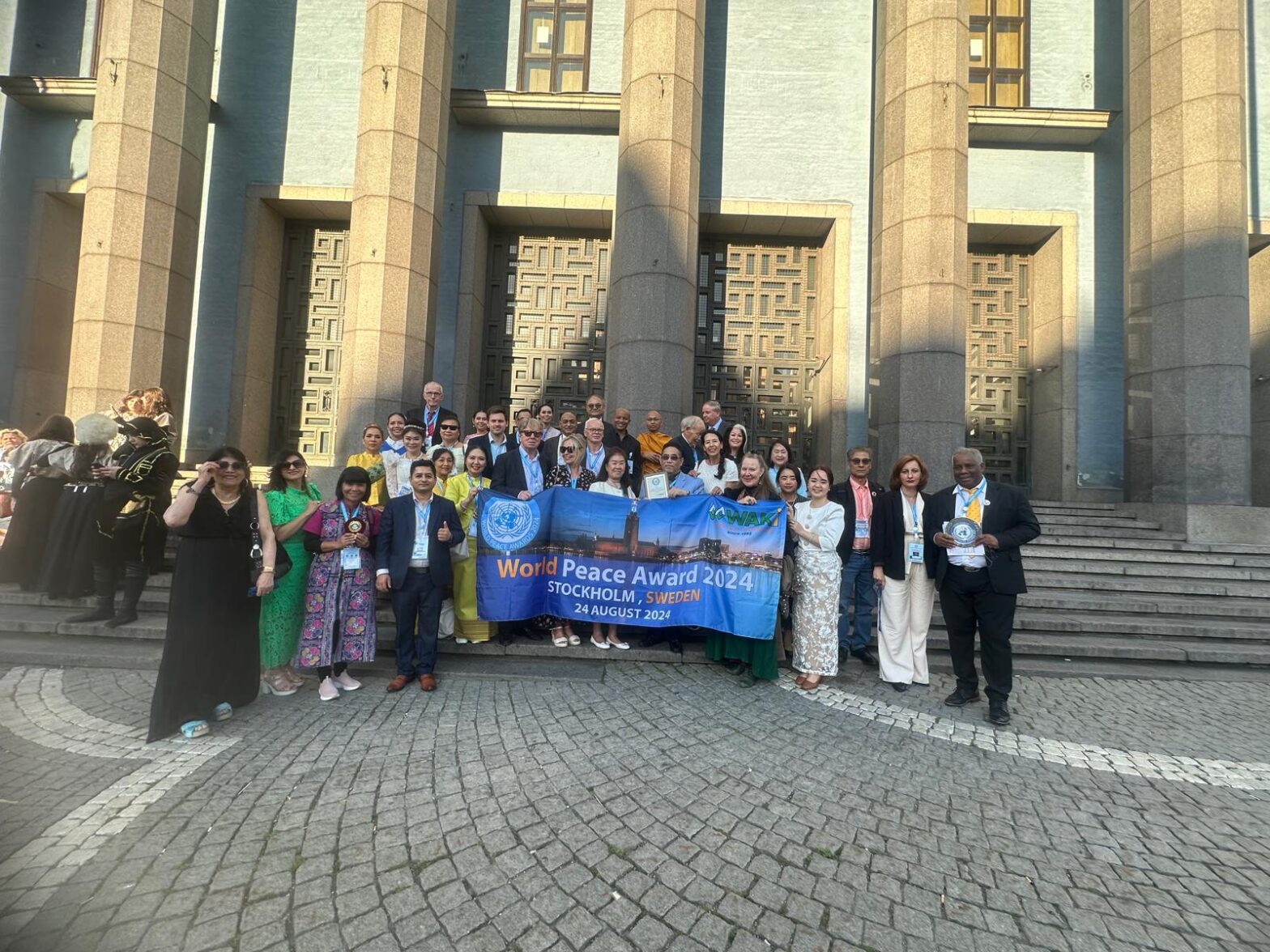 Krishna Pandey from Nepal Receives World Peace Ambassador Award 2024 in ...
